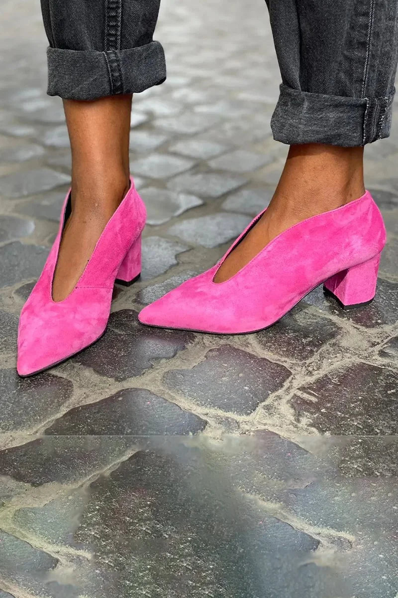 Sloane™ | Block Heel Pumps – Grace&Liv